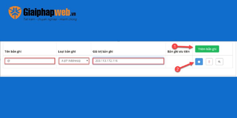 Hướng dẫn cách trỏ tên miền về Hosting INET - Công ty Giải Pháp Web